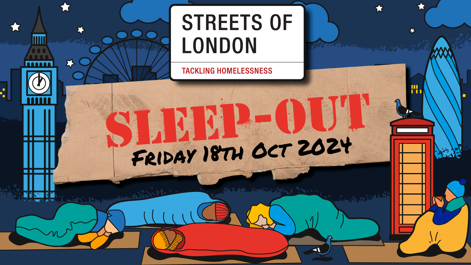 » Streets Of London Sleep Out – 18th October 2024